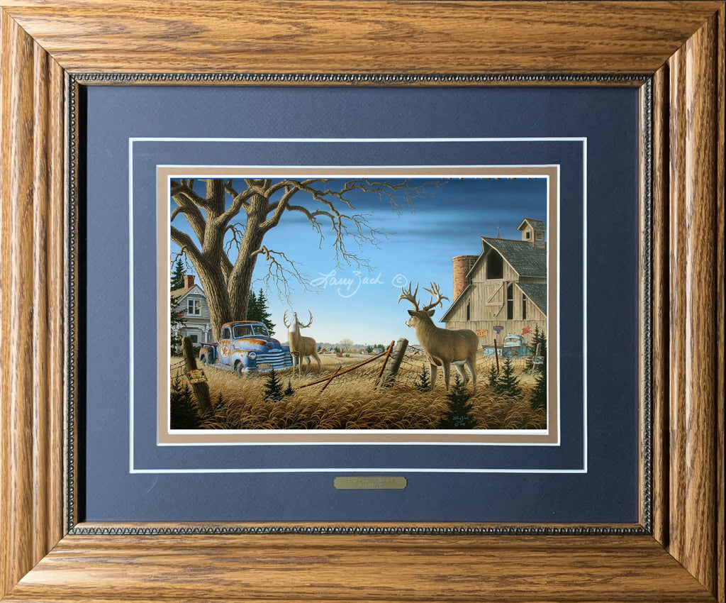 Old Rivals II – Larry Zach Wildlife Art