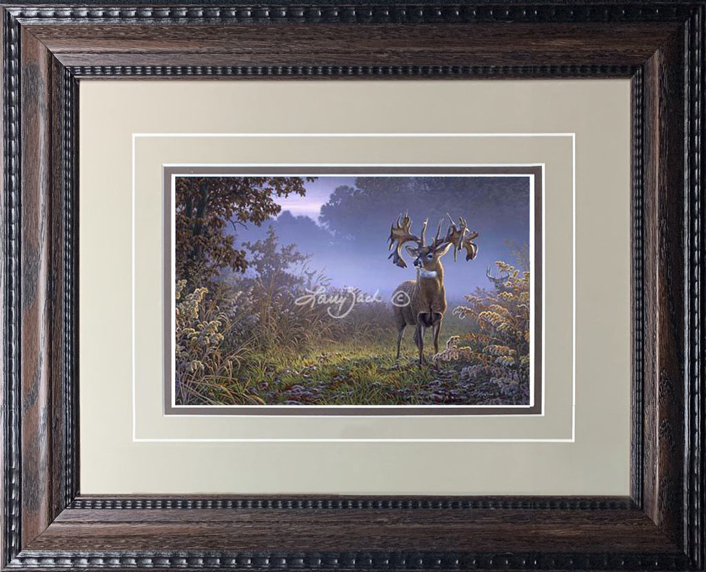 Dream Bucks I - The Hole in the Horn Buck – Larry Zach Wildlife Art